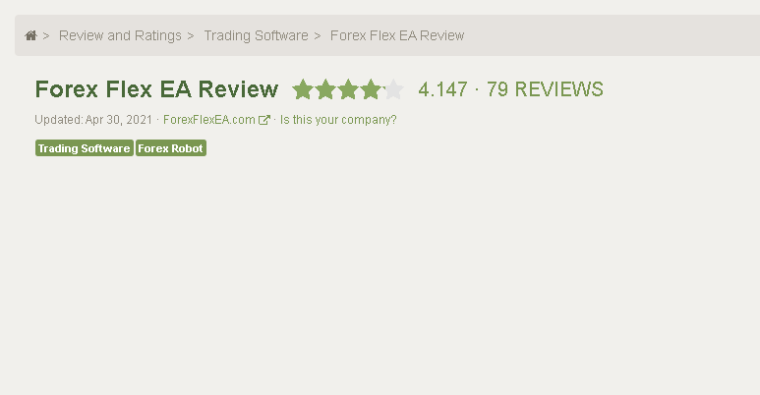 Forex Flex EA Review - Best FX EAs