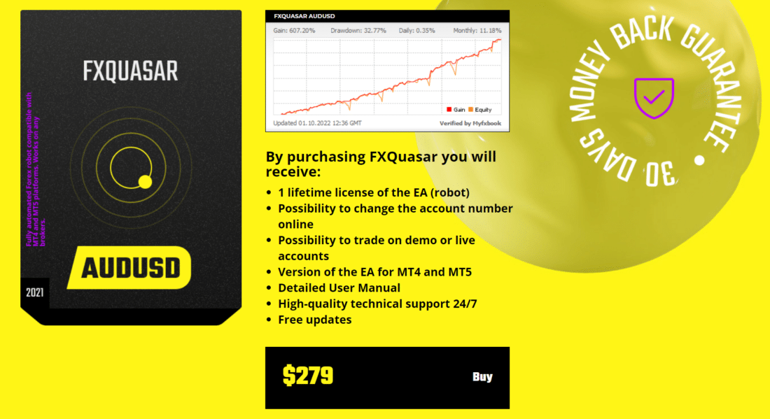 FX Quasar Review - Best FX EAs